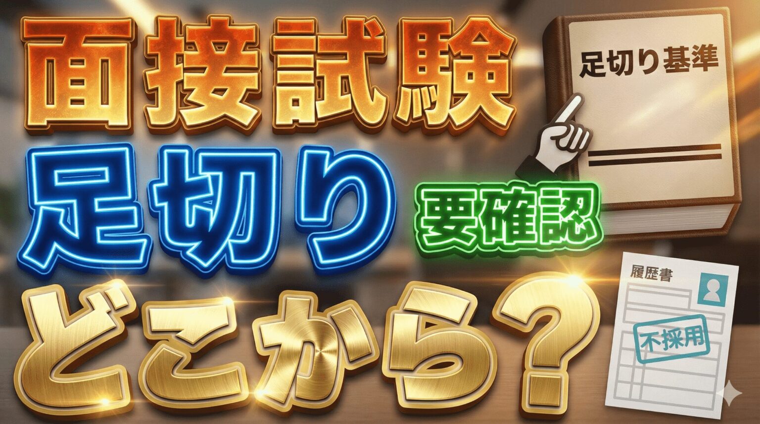 【要注意】公務員試験の面接に足切りはある？足切りになりやすい人の特徴や回避する方法を解説 令和式・オンライン公務員大学校